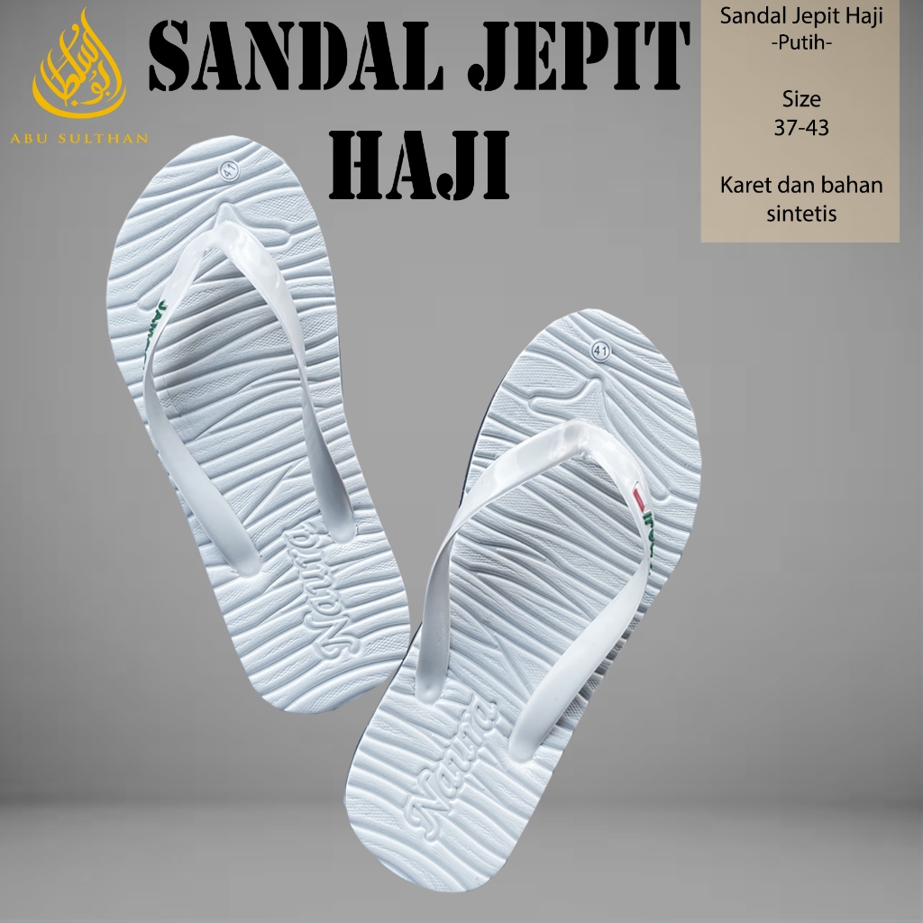 Jual Sendal Jepit Haji Naura Haji Umroh Sandal Jepit Alas Kaki | Shopee ...