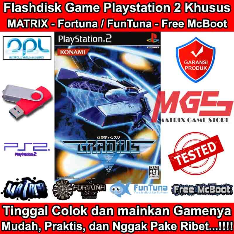 Jual Flashdisk Game PS 2 PS2 Gradius V - Gradius 5 | Shopee Indonesia