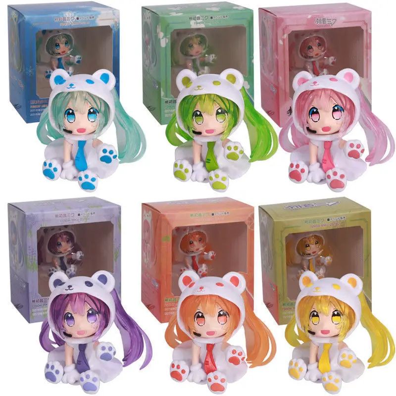Jual Mini Vocaloid Hatsune Miku Chibi Bear Costume Ver. Figure | Shopee ...