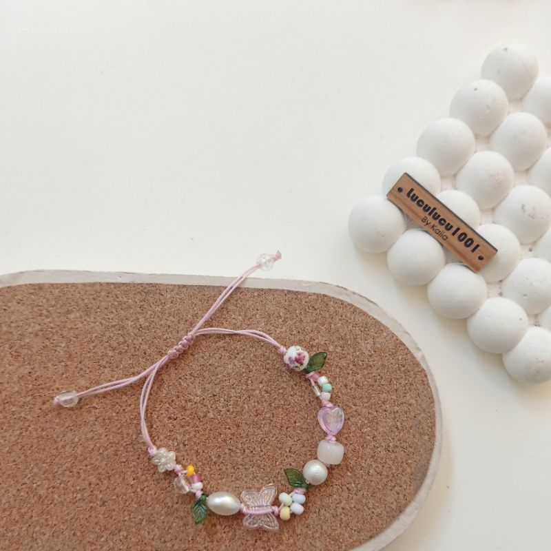 Jual GELANG TALI SERUT - CLOVER & TULIP SERIES | Shopee Indonesia