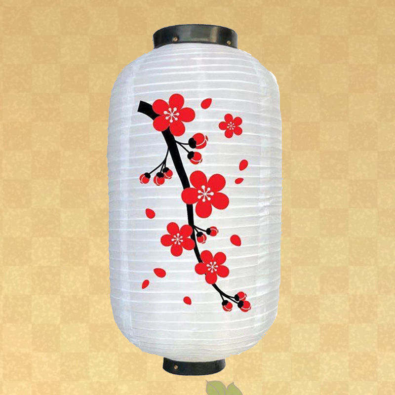Jual 10 Inch Japanese Satin Lantern Lampion Lonjong Jepang Lampion ...