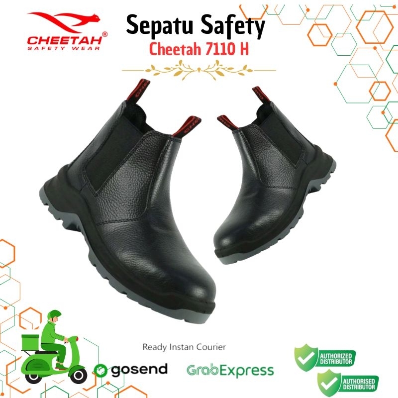 Jual Cheetah safety shoes 7110H - Sepatu safety cheetah Rebound ...