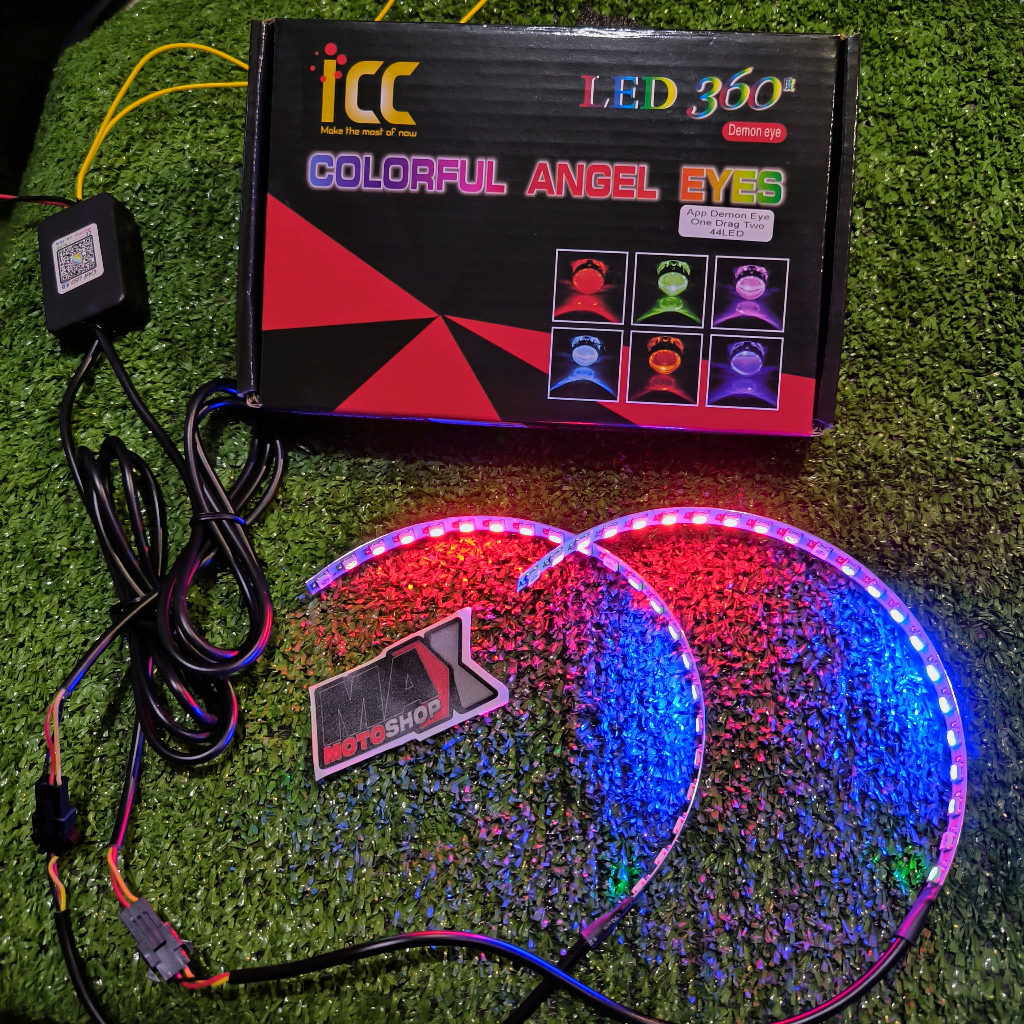 Jual DEVIL EYE RGB 360 Matrix Welcome Samba 22 Led Merk ICC | Shopee ...