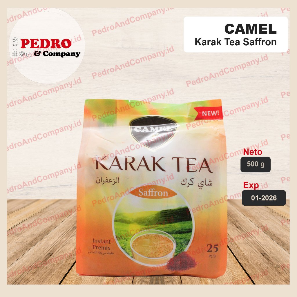 Jual Camel Karak Tea 500 gram isi 25 sachet teh instant | Shopee Indonesia