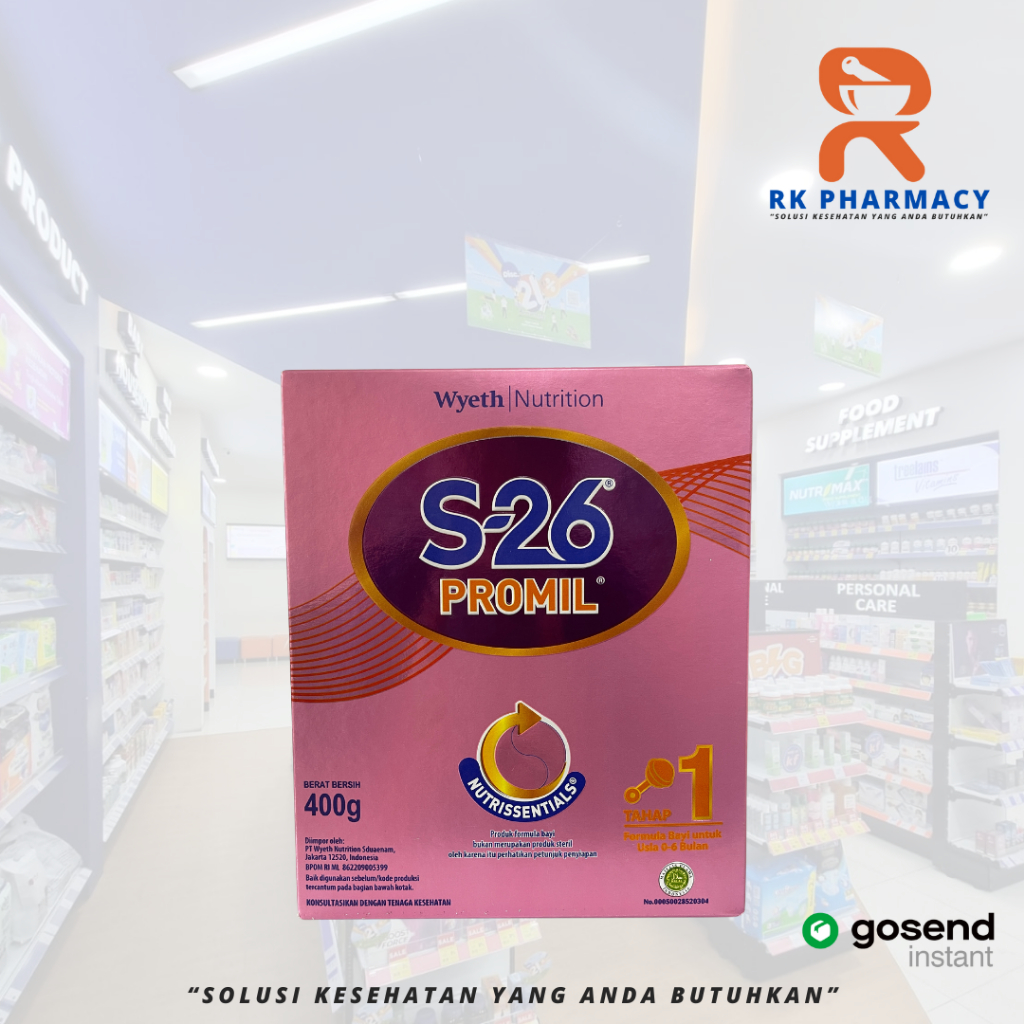 Jual S26 PROMIL TAHAP 1 400 GR | Shopee Indonesia