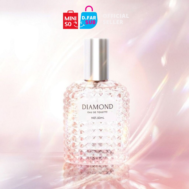 Jual ️TERMURAH ️ Miniso parfum wanita DIAMOND EDT Pink Ruby 50mL farfum ...