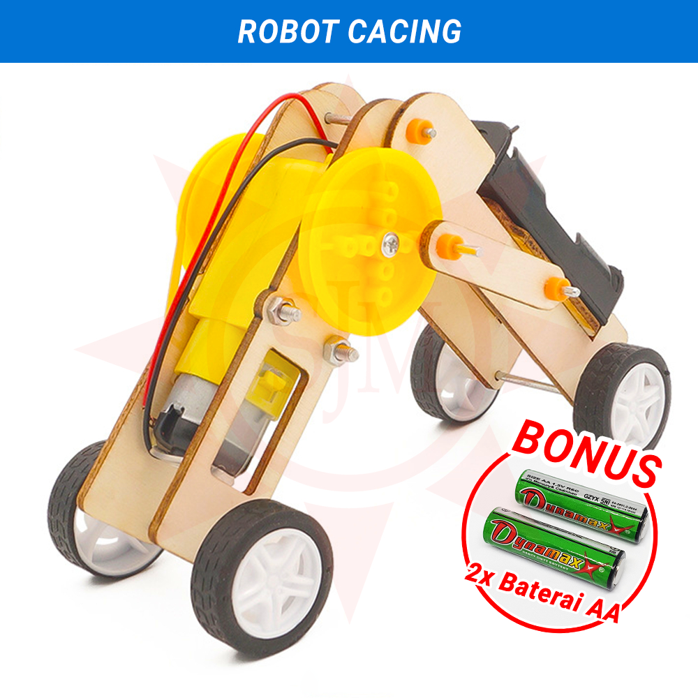 Jual Rangkaian Paket DIY Robot Cacing / Ulat Buatan Tangan Sendiri ...