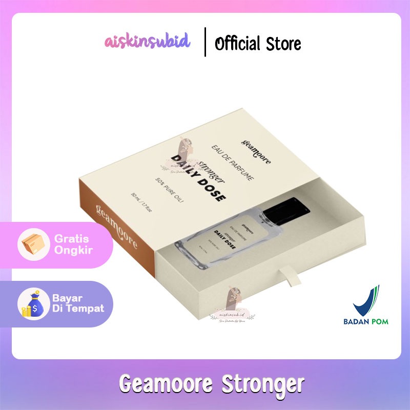 Jual [READY] GEAMOORE PARFUM STRONGER EDP 50ml | Shopee Indonesia