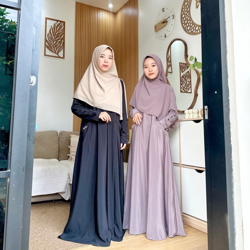 Jual MALA DRESS HijabnyakitabyDARA Gamis Kancing Gamis Pocket Gamis ...