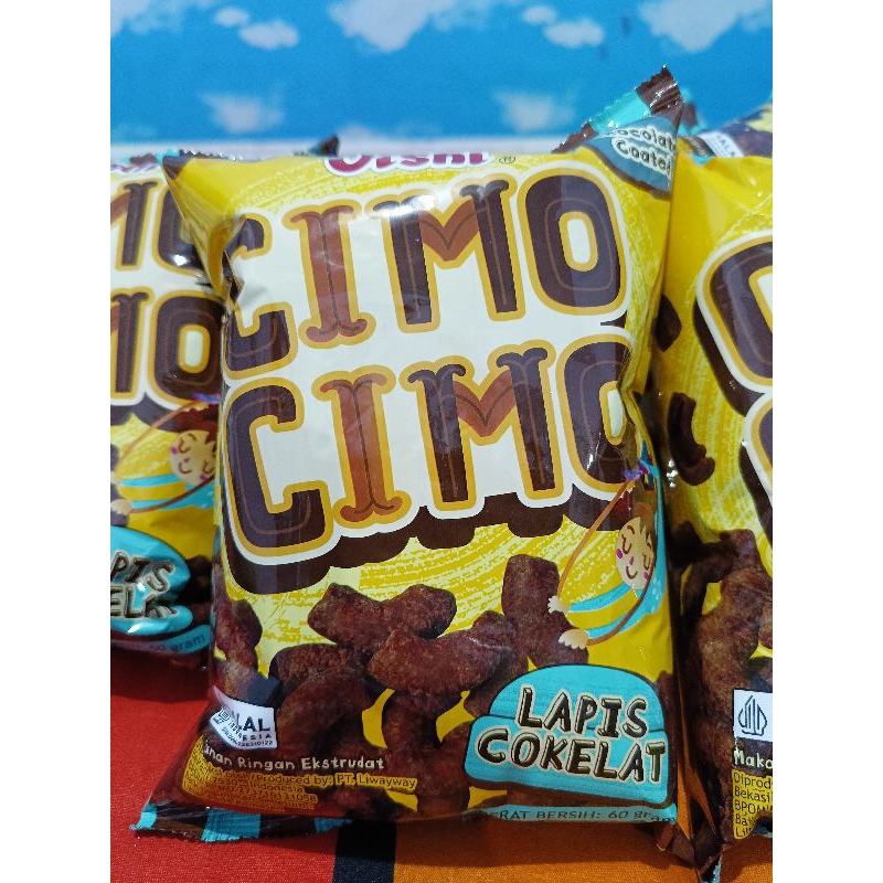 Jual Oishi CIMO CIMO lapis coklat 60GR teman nongkrong | Shopee Indonesia