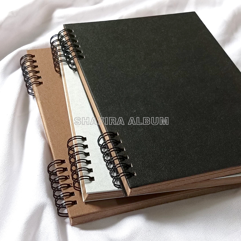 Jual Hardcover Scrapbook A5 Vintage Album Foto Coklat Strory Book ...