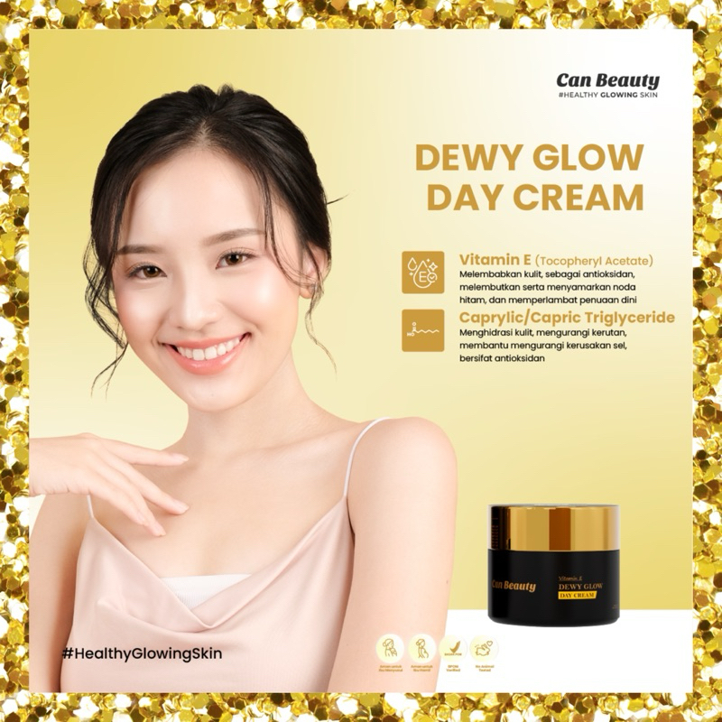 Jual can beauty DEWY GLOW DAY CREAM/ CREAM SIANG | Shopee Indonesia