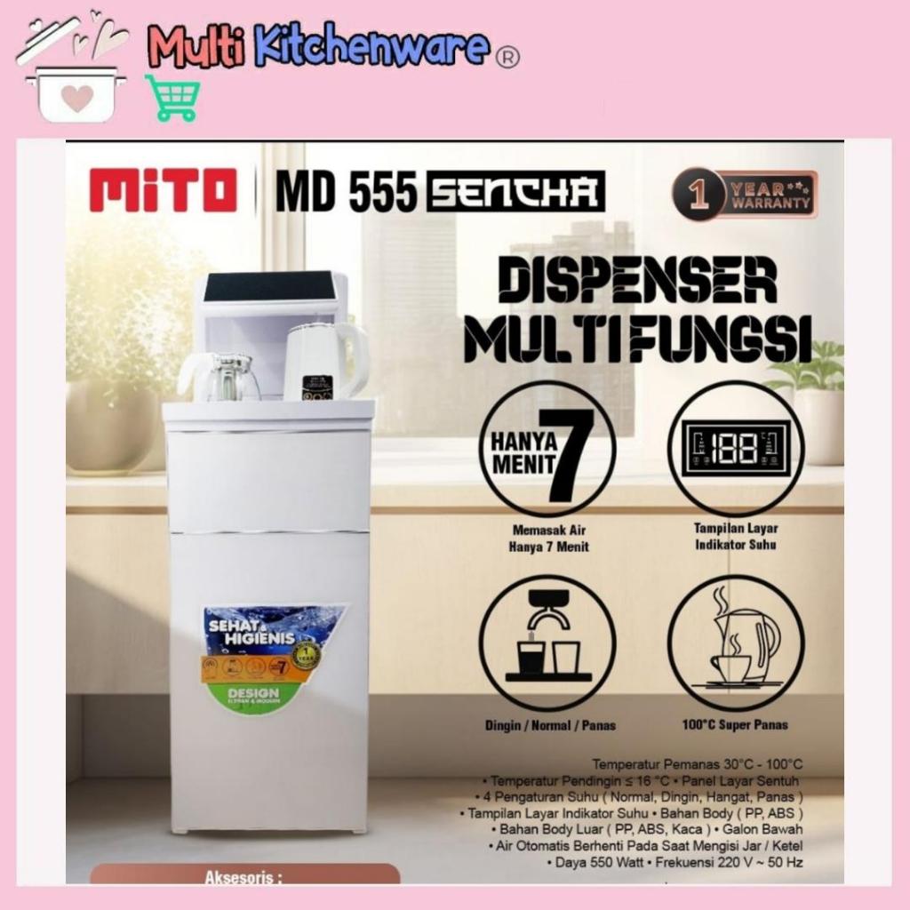 Jual Mito Water Dispenser MD 555 Sencha Dispenser Galon Air Bawah ...