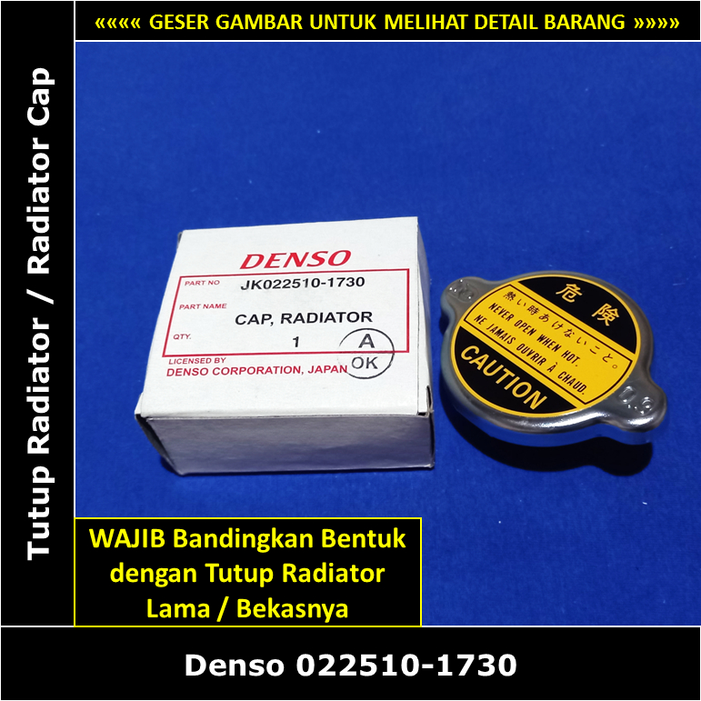 Jual Tutup Radiator Mitsubishi Colt Diesel Umplung 100 PS 4D31 FE104 ...