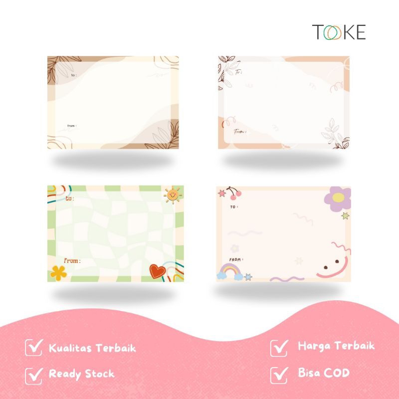 Jual isi 10pcs greeting card/kartu ucapan kosong/kartu ucapan | Shopee ...