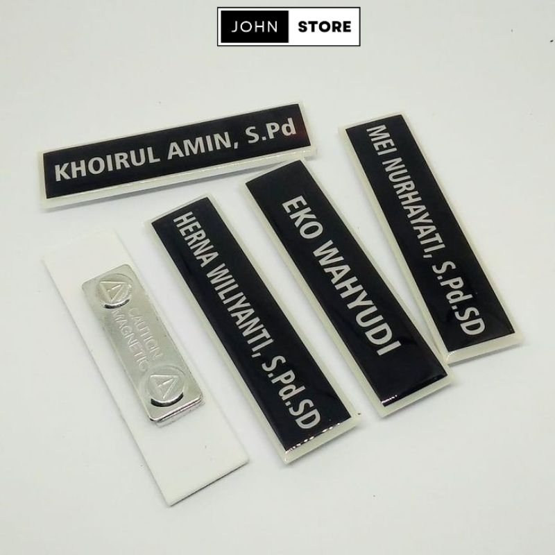 Jual Name Tag Akrilik/ Papan Nama ASN | Shopee Indonesia