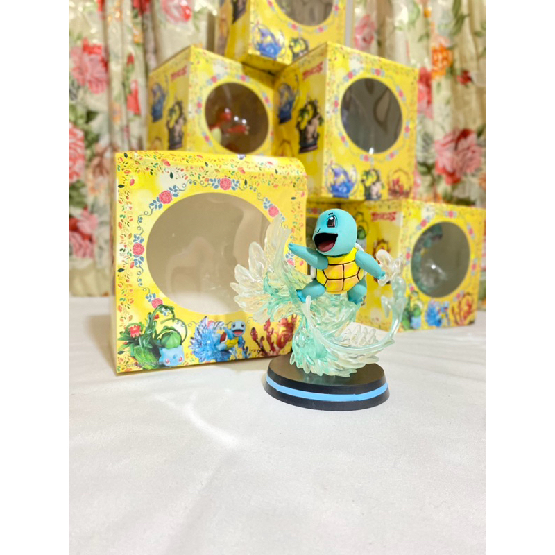 Jual Figure Pokemon Squirtle Action with Base Water Skill Effect ...