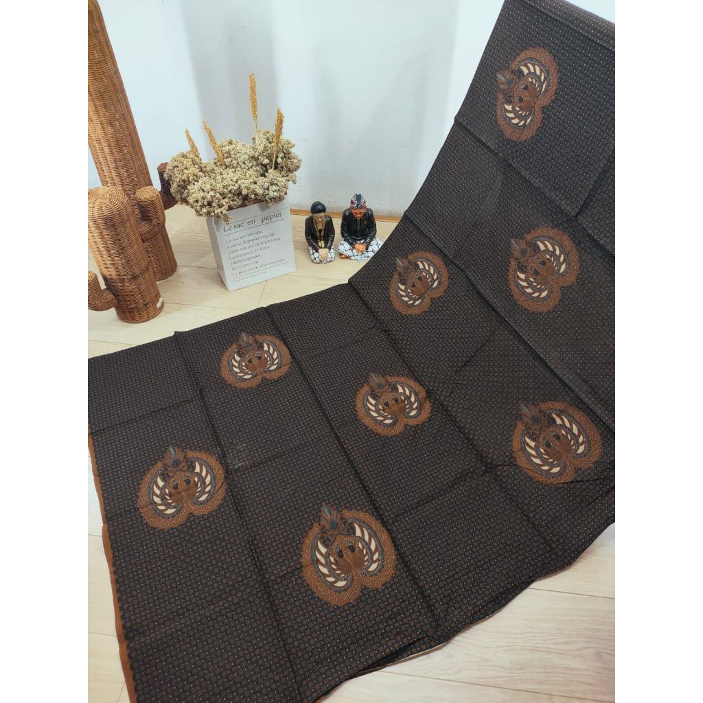 Jual Kain Batik SOLO (Cabut) motif sogan truntum garuda | Shopee Indonesia