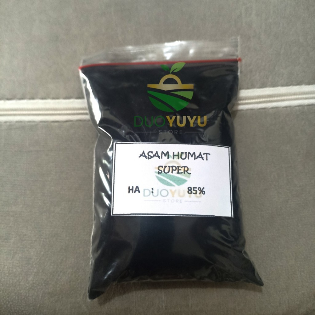 Jual Asam Humat Humic Acid Kemasan Repack 100 Gram Pupuk pembenah Tanah alami untuk kesuburan ...