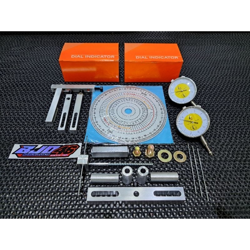 Jual Dial motor set Busur derajat set dayel dial indicator paket ...
