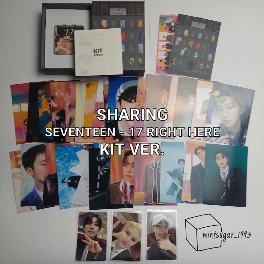 Jual [ READY STOCK ] SHARING SEVENTEEN (세븐틴) BEST ALBUM '17 IS RIGHT HERE' : EVERY SEVENTEEN IS ...