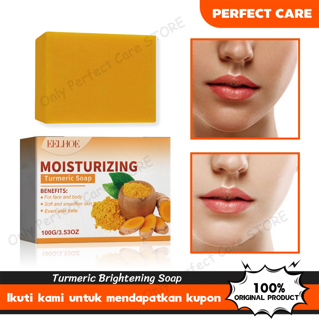 Jual EELHOE Moisturizing Turmeric Soap 100g Whitening Soap Elbow And ...