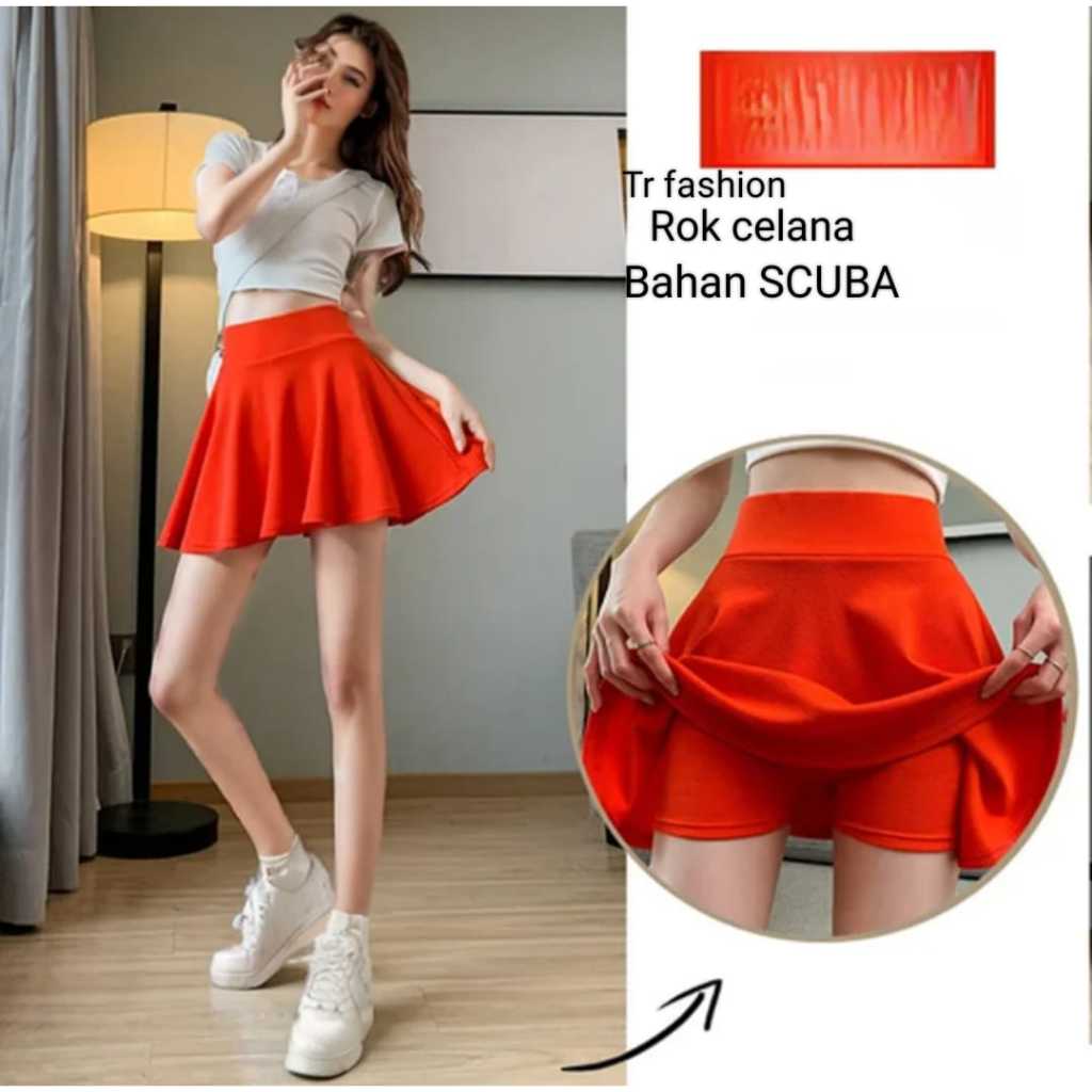 Jual Rok mini/Rok celana/iner/rok polos/rok tenis/rok olahraga wanita ...