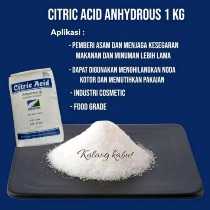 Jual Citrun / sitrun / citric anhydrous / 1kg | Shopee Indonesia