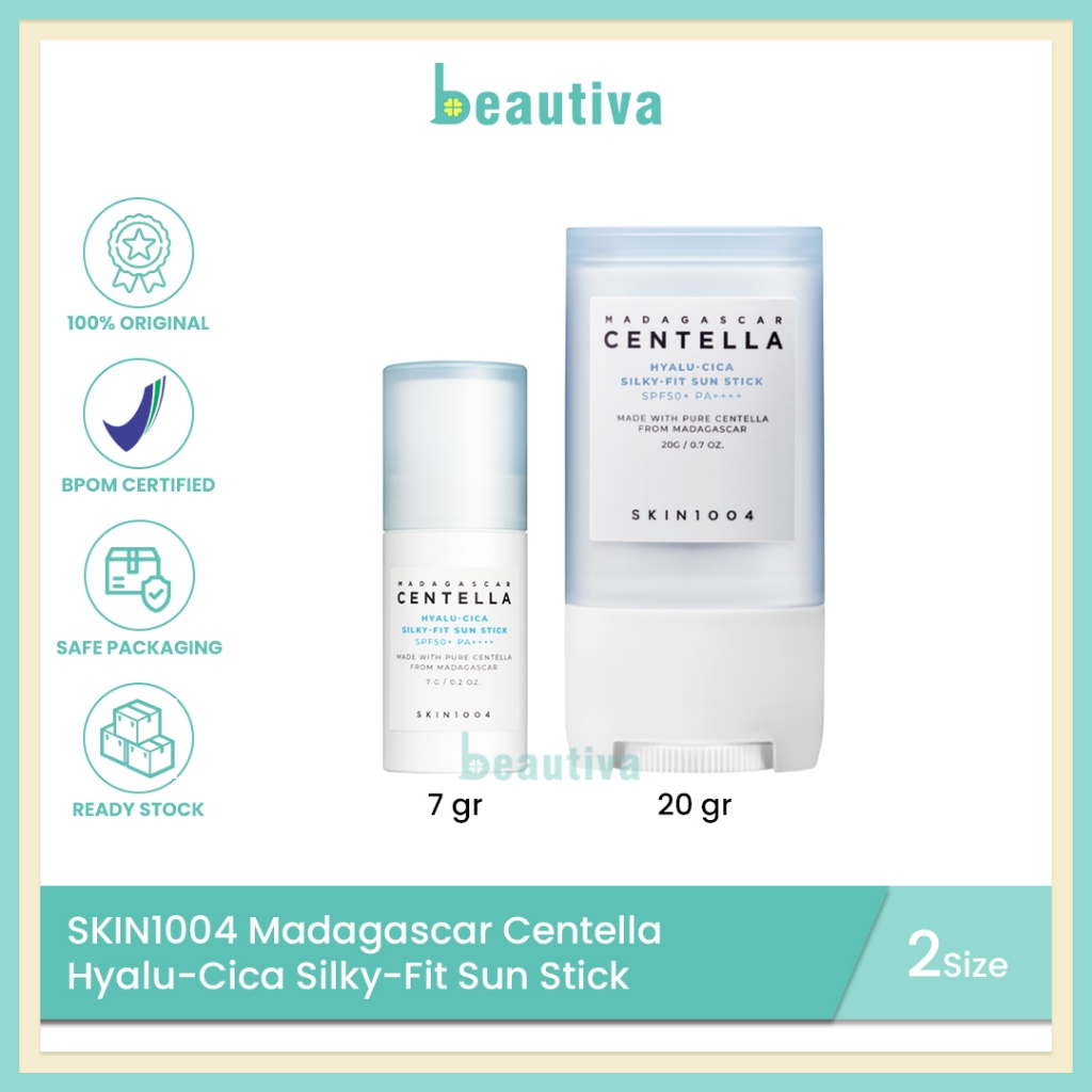 Jual SKIN1004 Madagascar Centella Hyalu-Cica Silky-Fit Sun Stick SPF50 ...