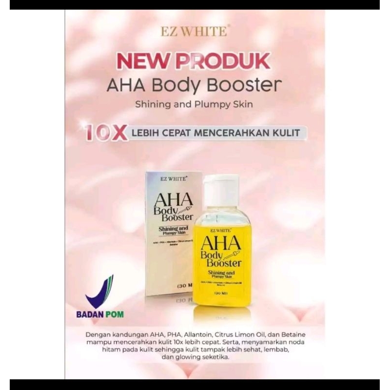 Jual EZ WHITE AHA BODY BOOSTER SERUM 30ML-EZ WHITE AHA SERUM 30ML ...
