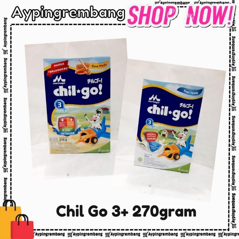 Jual Morinaga Chil Go 3+ 270g | Shopee Indonesia
