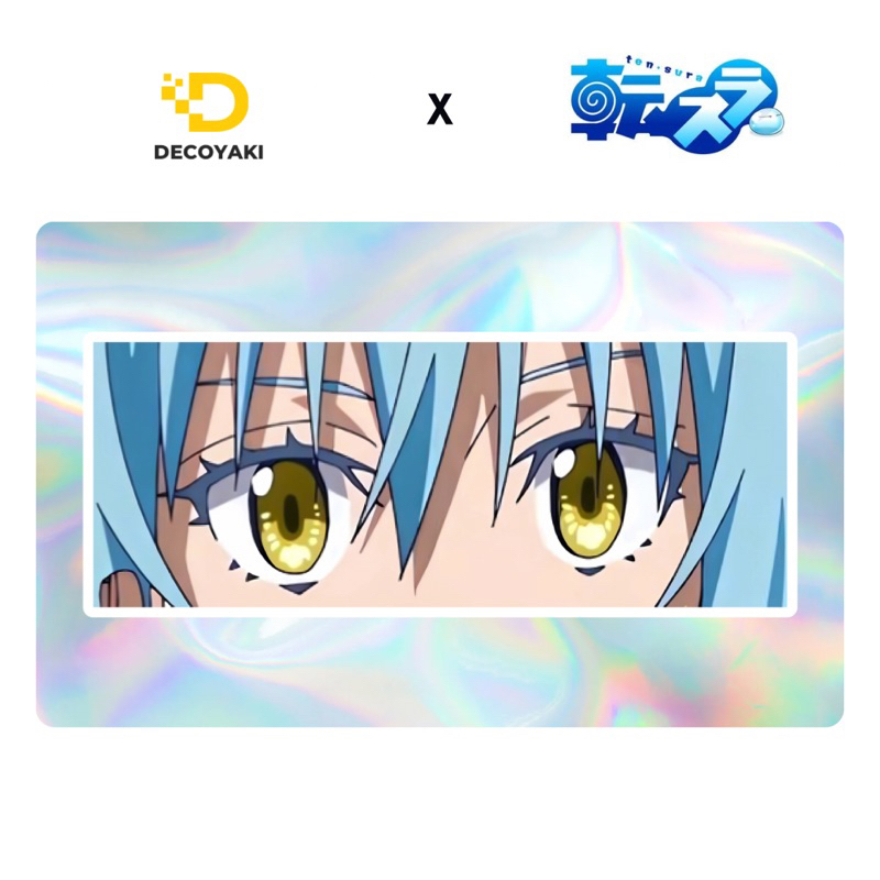 Jual Sticker Slap Hologram Rimuru Tempest, Stiker Hologram Rimuru ...