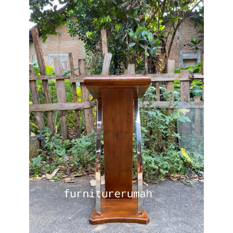 Jual podium minimalis kayu jati stainless minimalis, podium minimalis ...