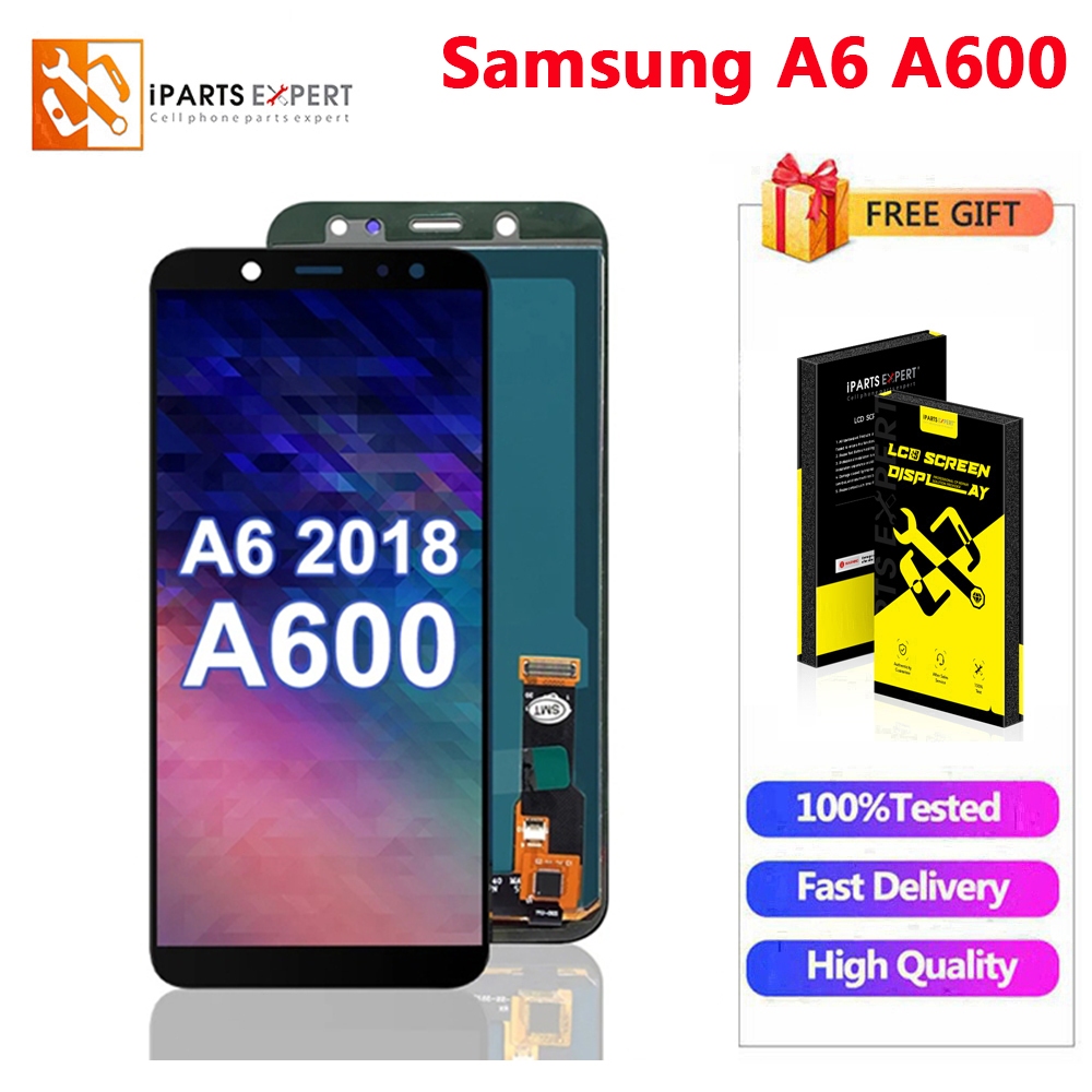 Jual IPARTSEXPERT LCD HP For Samsung Galaxy A6 2018 A600 Original Set Touch Screen Set Layar ...