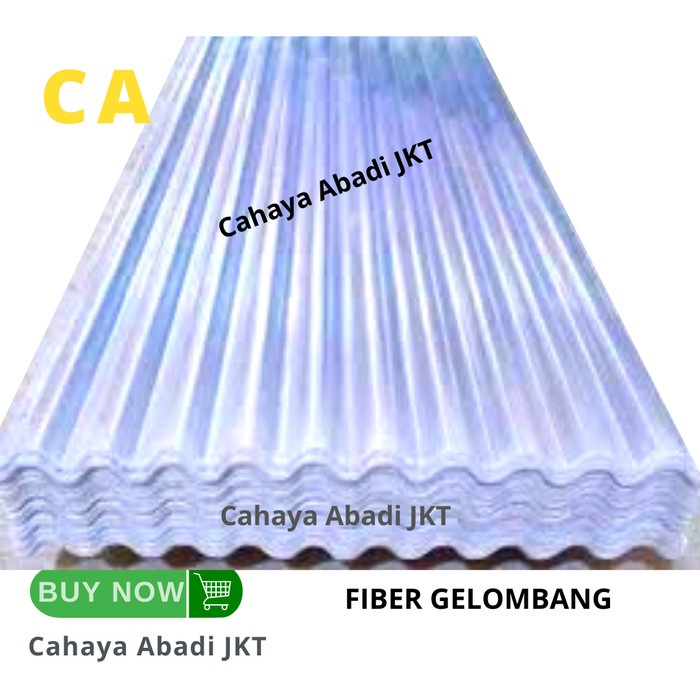 Jual ATAP FIBER GELOMBANG KECIL TRANSPARAN BENING | Shopee Indonesia