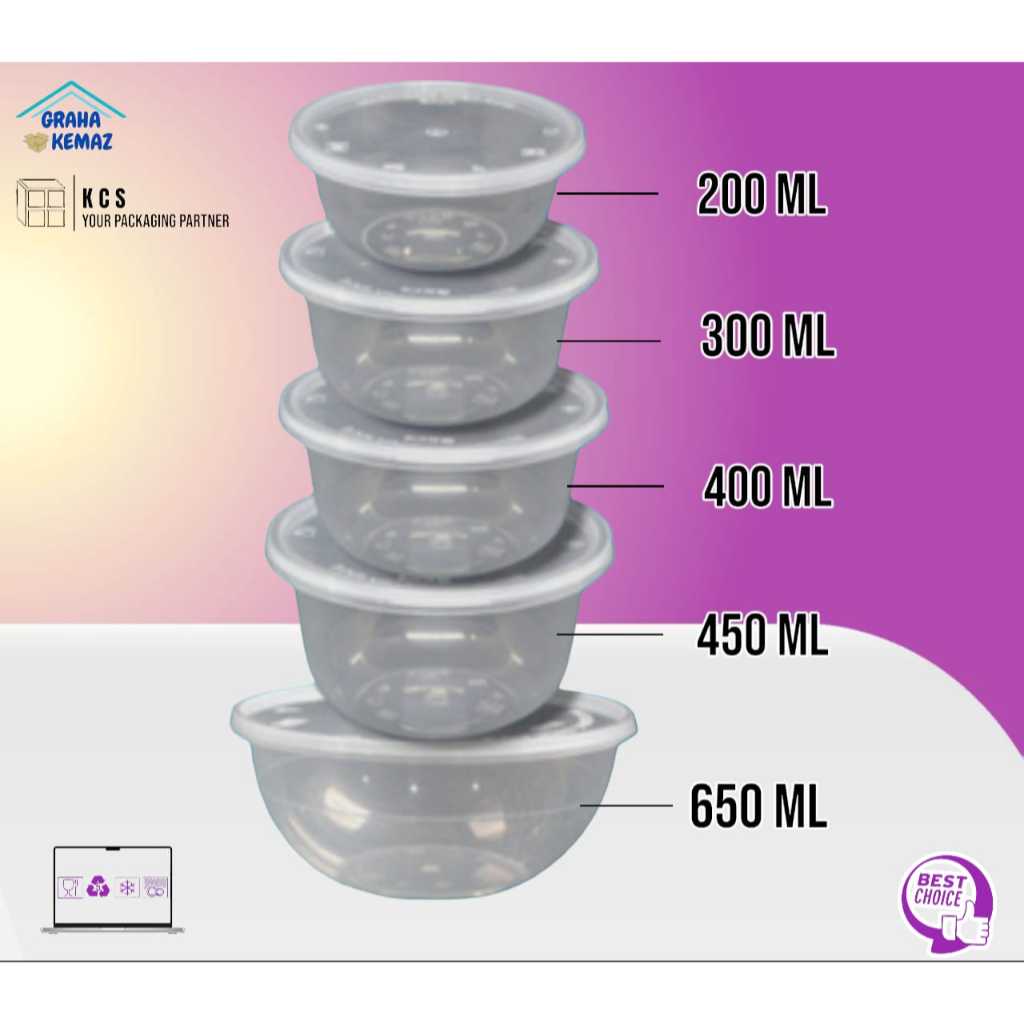 Jual THINWALL ROUND BOWL KCS 200 ML isi 25 pcs, kemasan makanan ... Jual THINWALL ROUND BOWL KCS 200 ML isi 25 pcs, kemasan makanan ...