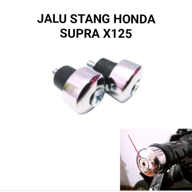 Jual Jalu bandul stang supra full besi chrome semua motor | Shopee ...