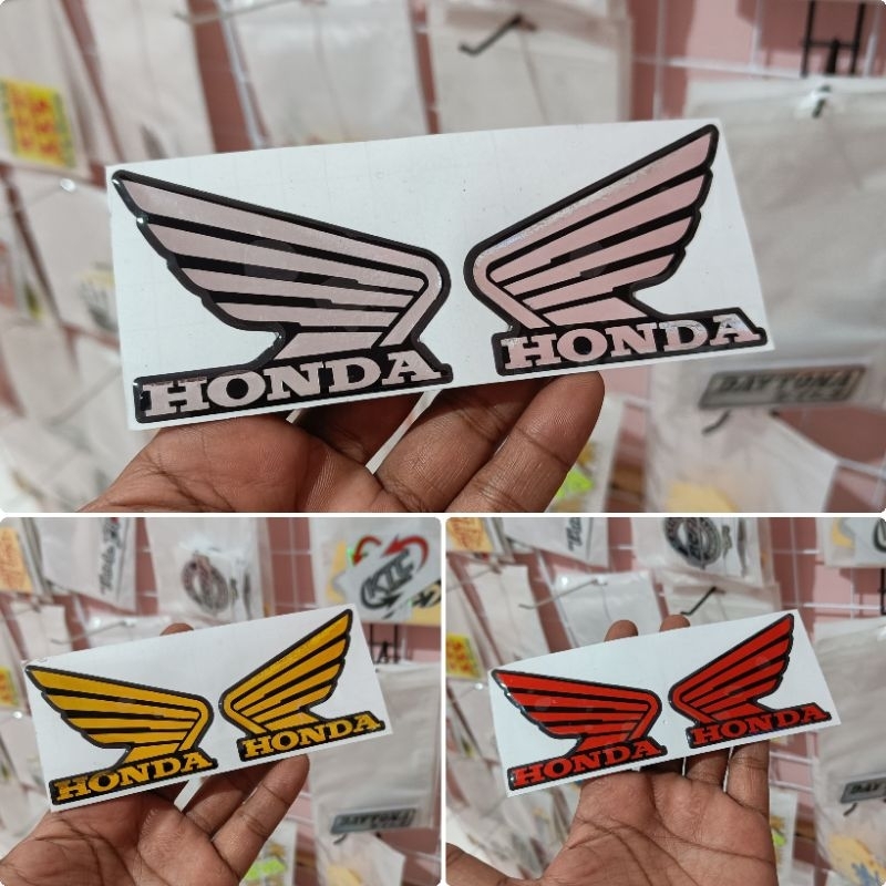 Jual Sticker Emblem sayap honda stiker timbul sayap honda | Shopee ...