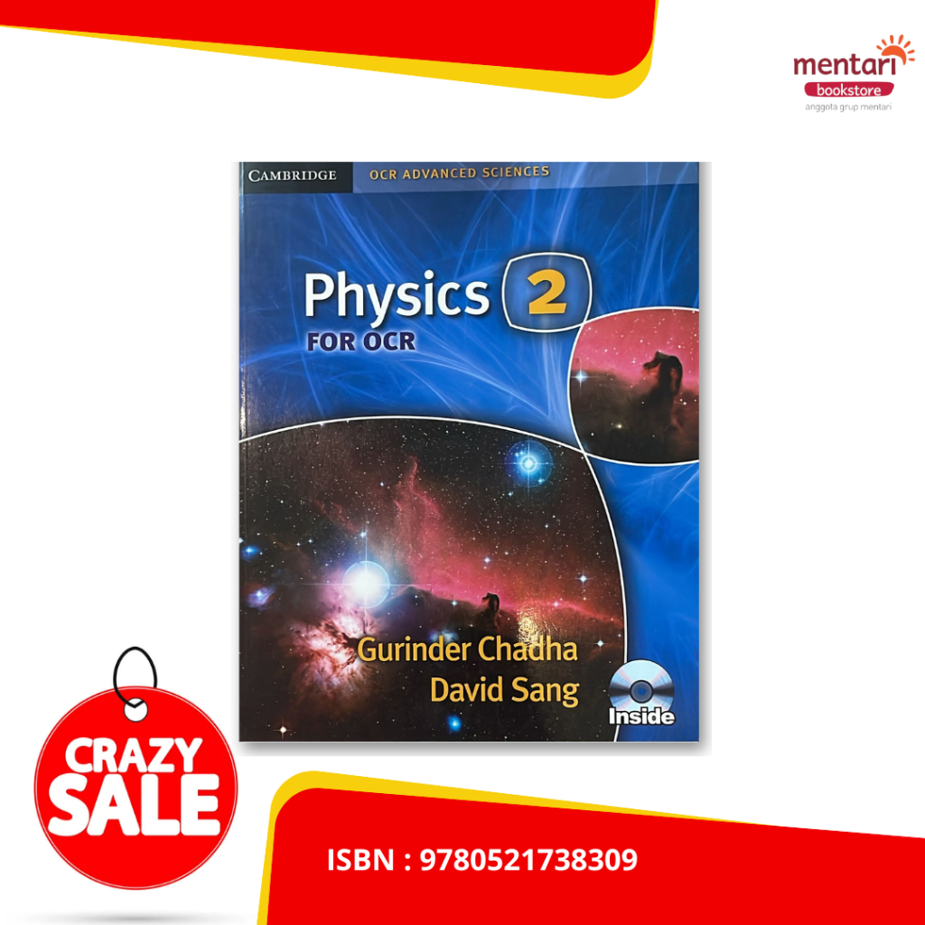Jual Physics 2 for OCR Secondary Student Book with CD-ROM (Cambridge ...
