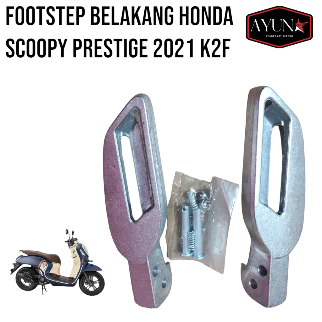 Jual Footstep belakang honda scoopy prestige 2021-2023 step belakang ...