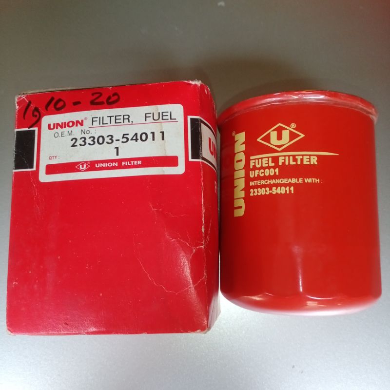 Jual 23303-54011 filter solar Union UFC001 Hiace Diesel 2200 Kijang ...