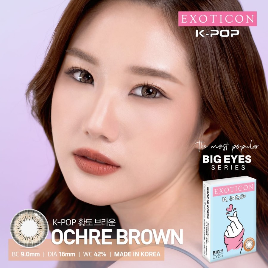 Jual SOFTLENS KPOP NEW Product by X2 Exoticon | softlens BIG EYES ...