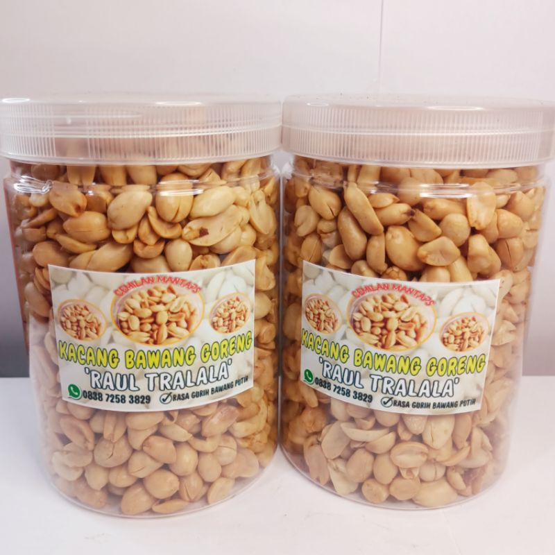 Jual KACANG BAWANG GORENG WADAH TOPLES TIDAK MUDAH PECAH!! Rasa Gurih ...