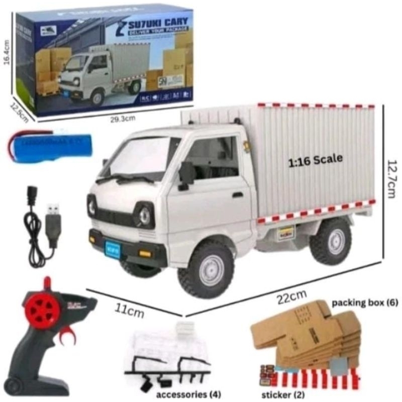 Jual mobil rc cargo truck box remote control terbaru | Shopee Indonesia