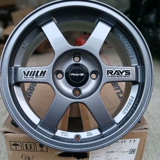 Jual [PROMO!!] Velg racing volk rays te37 R 15 | Shopee Indonesia