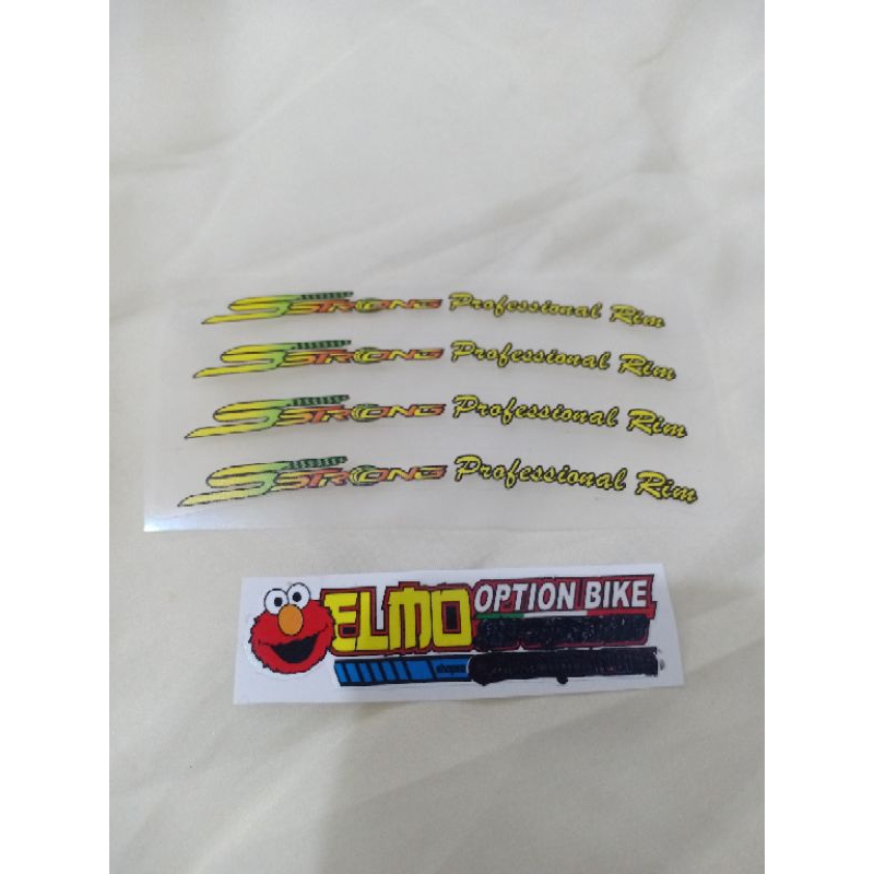 Jual Stiker velg sstrong strong thailand uv premium | Shopee Indonesia