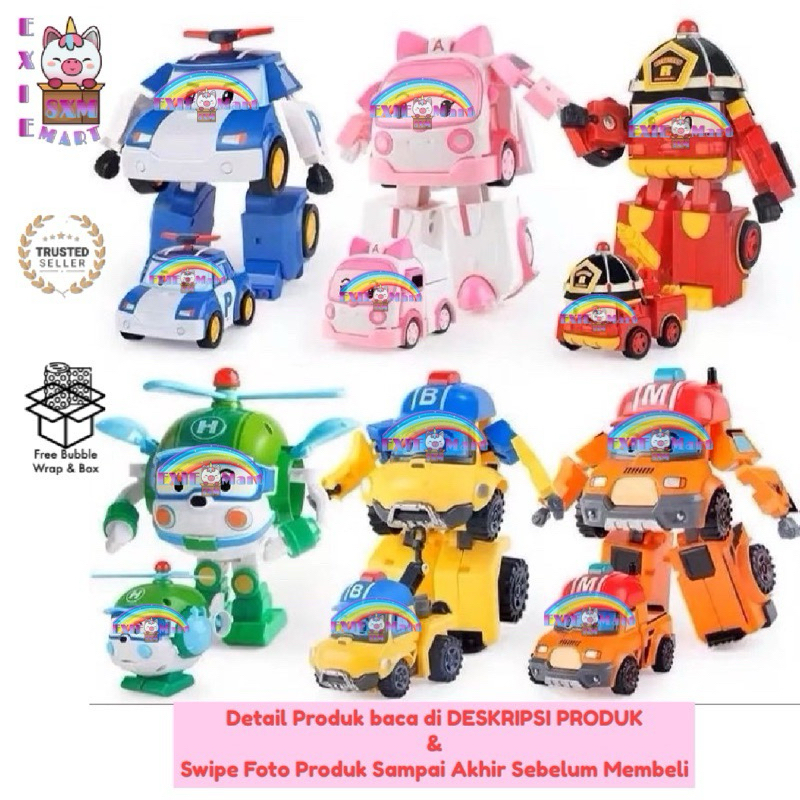 Jual MAINAN ANAK ROBOT CAR KARAKTER 2 IN 1 POLISI HERO - MAINAN MOBIL ...