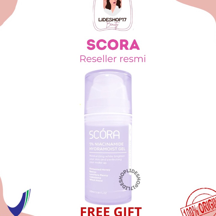 Jual SALE READY SCORA 5 Niacinamide Hydramoist Gel 1ml Pelembab Wajah ...