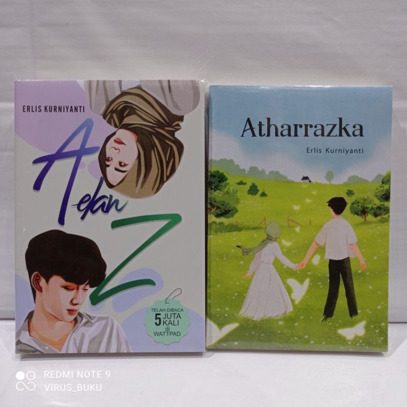 Jual KODE E23T Paket isi 2 Novel A dan Z Atharrazka Erlis Kurniyanti | Shopee Indonesia