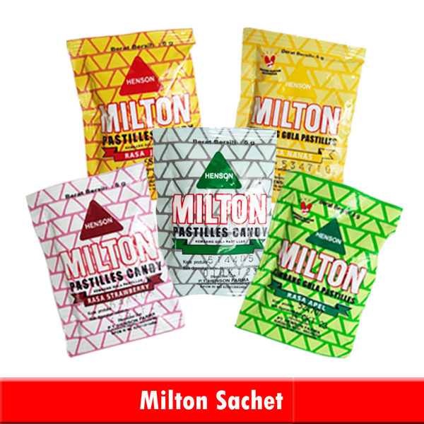 Jual Henson Milton Pastilles Permen 6 gram | Shopee Indonesia